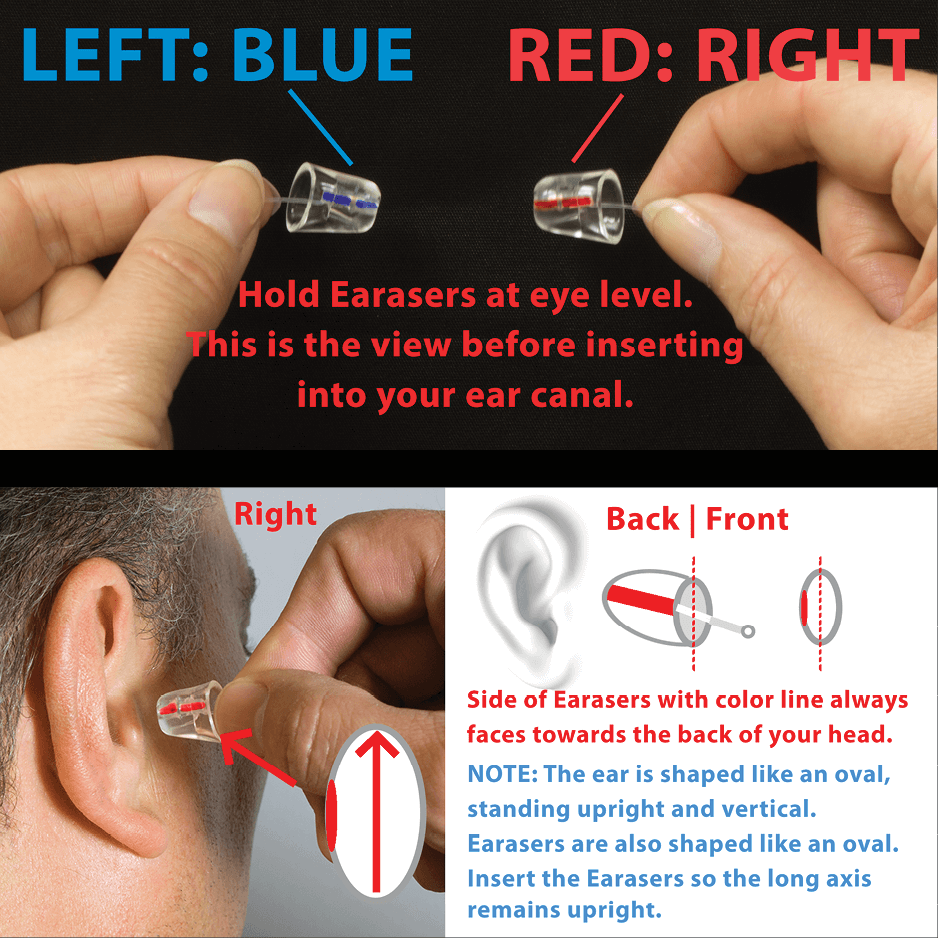 Earasers Pro-Kit (Two filter strengths)